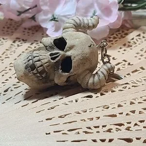 Vintage | Accessories | Skull Key Chain For Sale Today | Poshmark